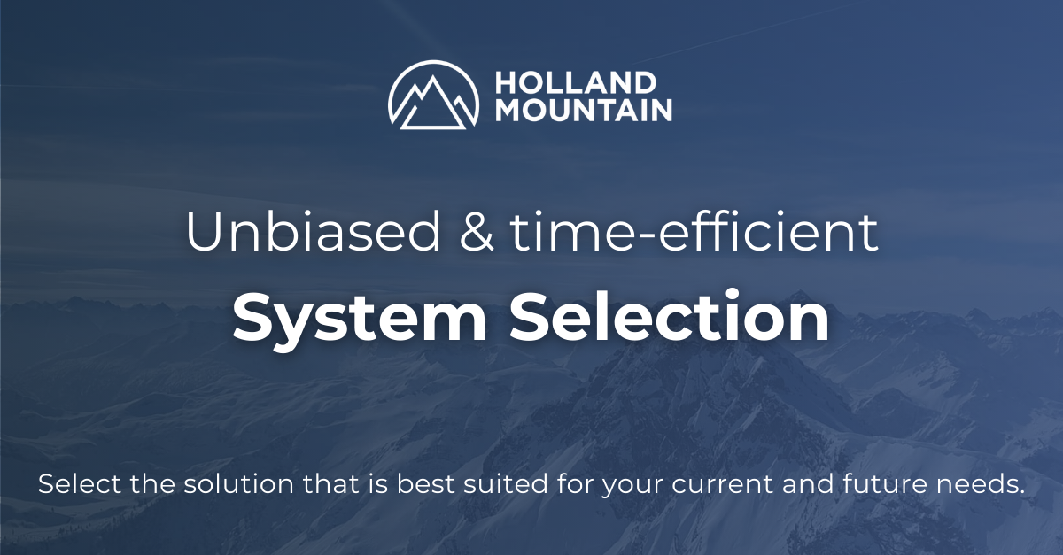 Unbiased System Selection - Holland Mountain