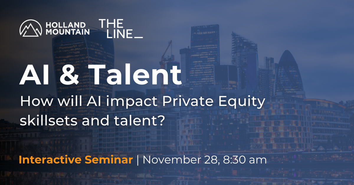 AI and Talent - Interactive Seminar - Holland Mountain